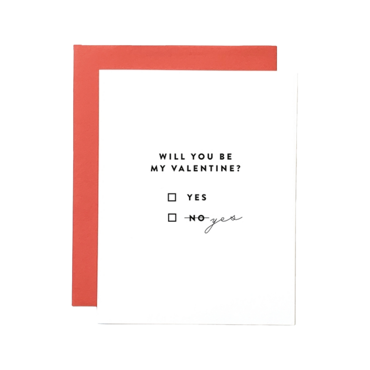 Check Yes Valentine's Card – Read Between The Lines®