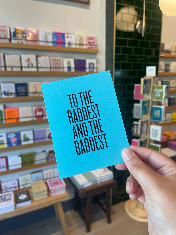 Raddest And Baddest Card by RBTL® – Read Between The Lines®