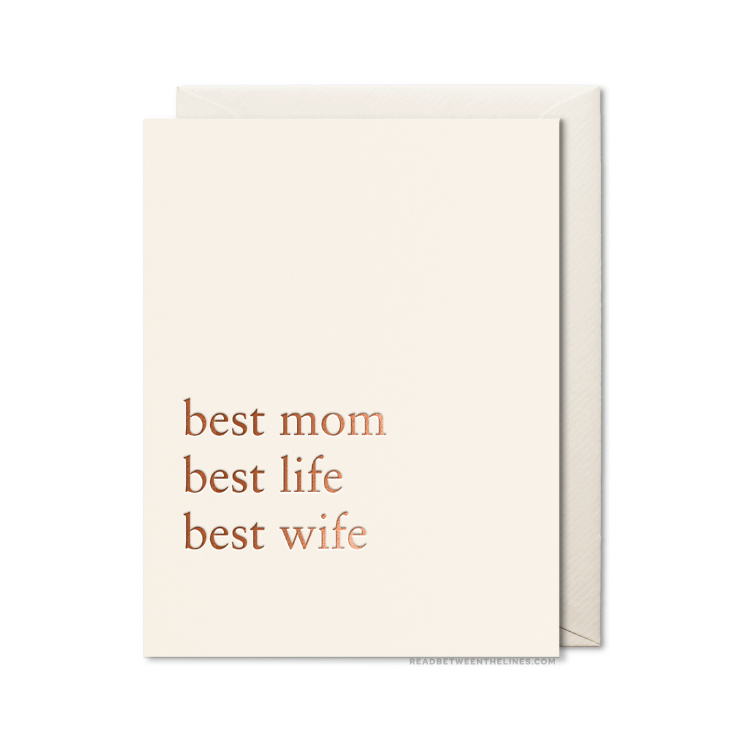 Best Life Card by RBTL® – Read Between The Lines®