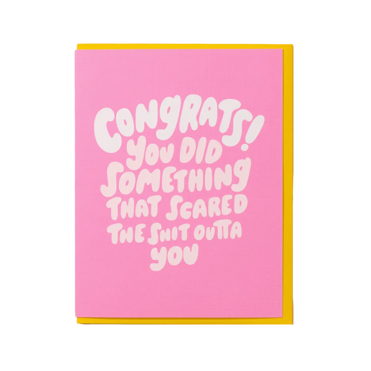 You Did Something Congrats Card – Read Between The Lines®