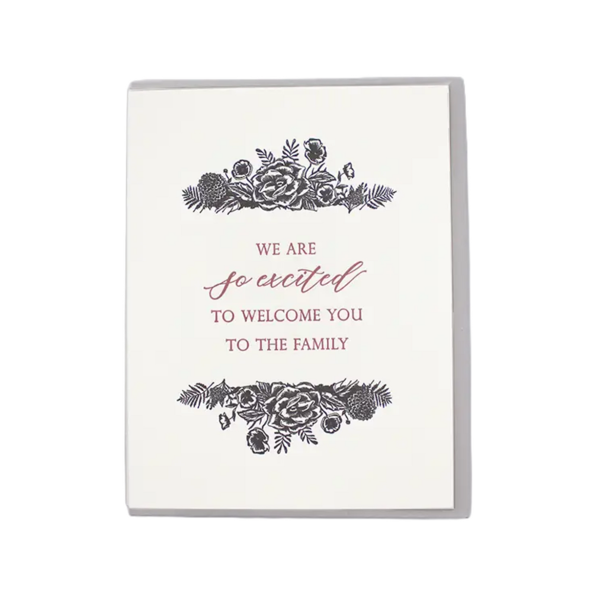 Welcome To The Family Card – Read Between The Lines®