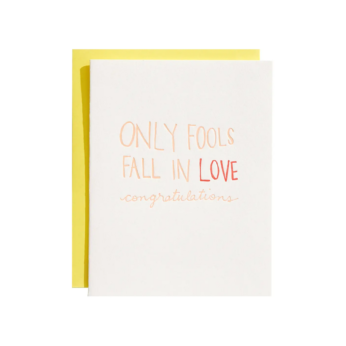 Fools Fall In Love Card – Read Between The Lines®