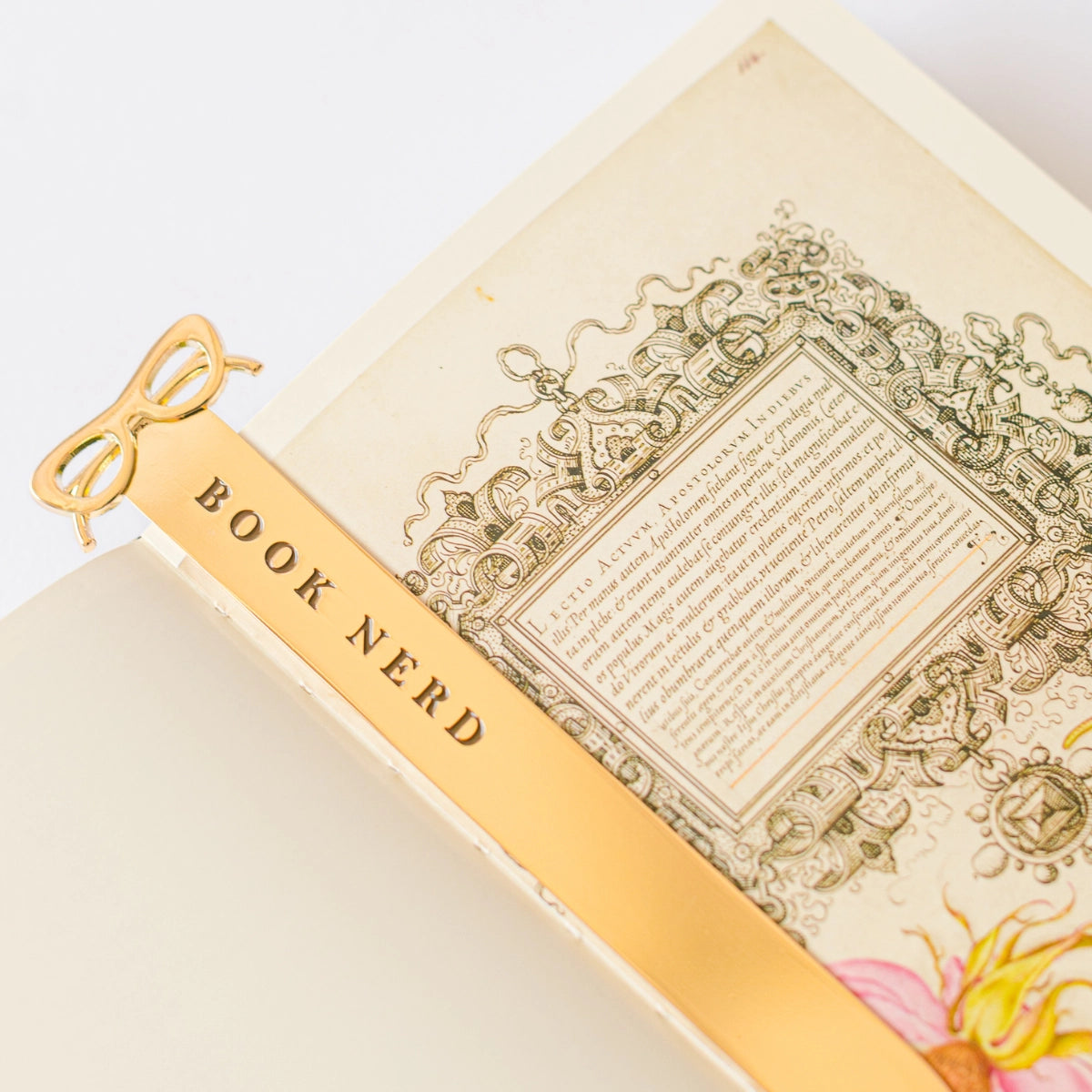 Book Nerd Glasses Letter Opener Bookmark – Read Between The Lines®