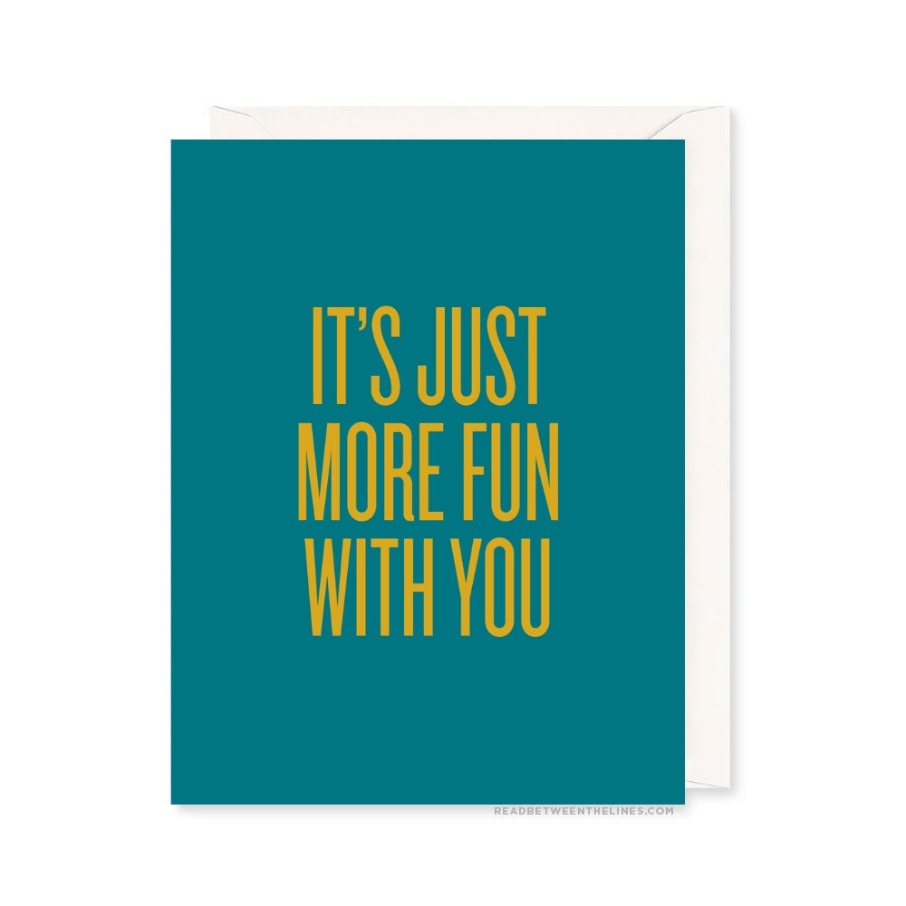 More Fun Card by RBTL® – Read Between The Lines®