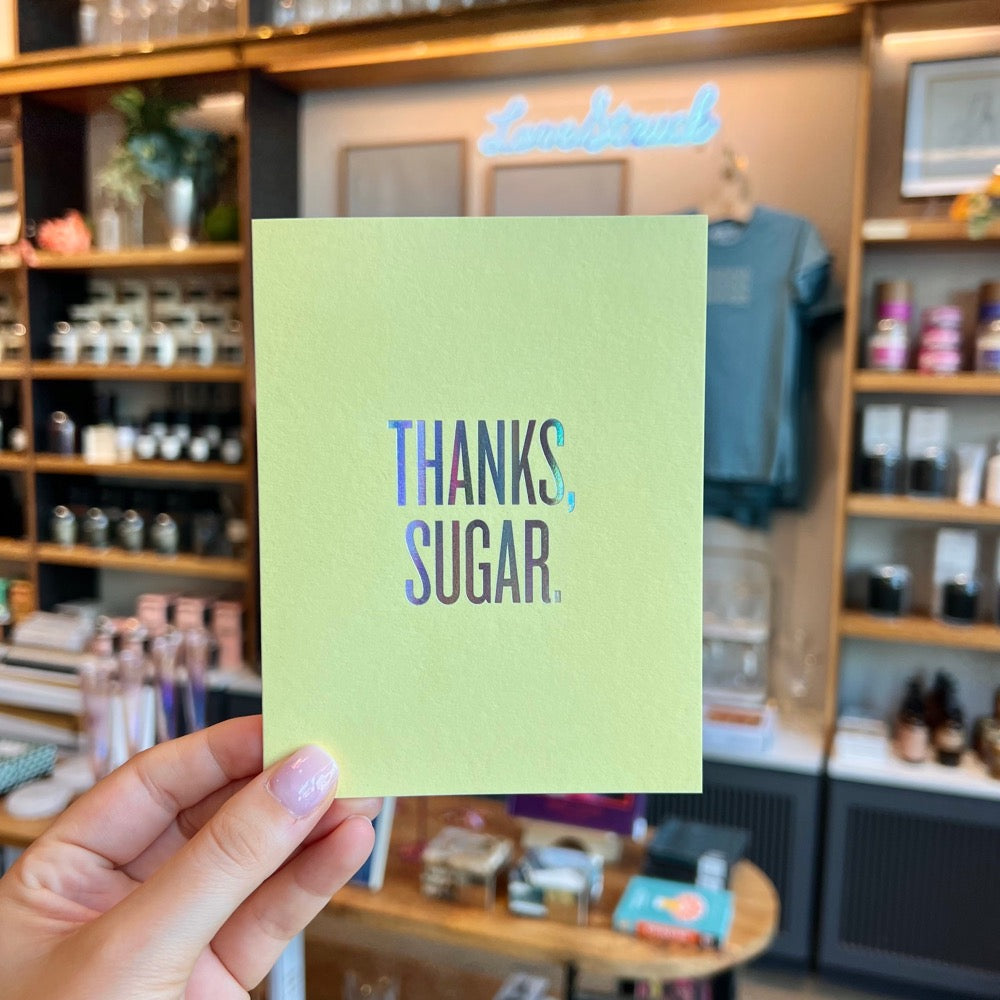 Thanks Sugar Card by RBTL® – Read Between The Lines®